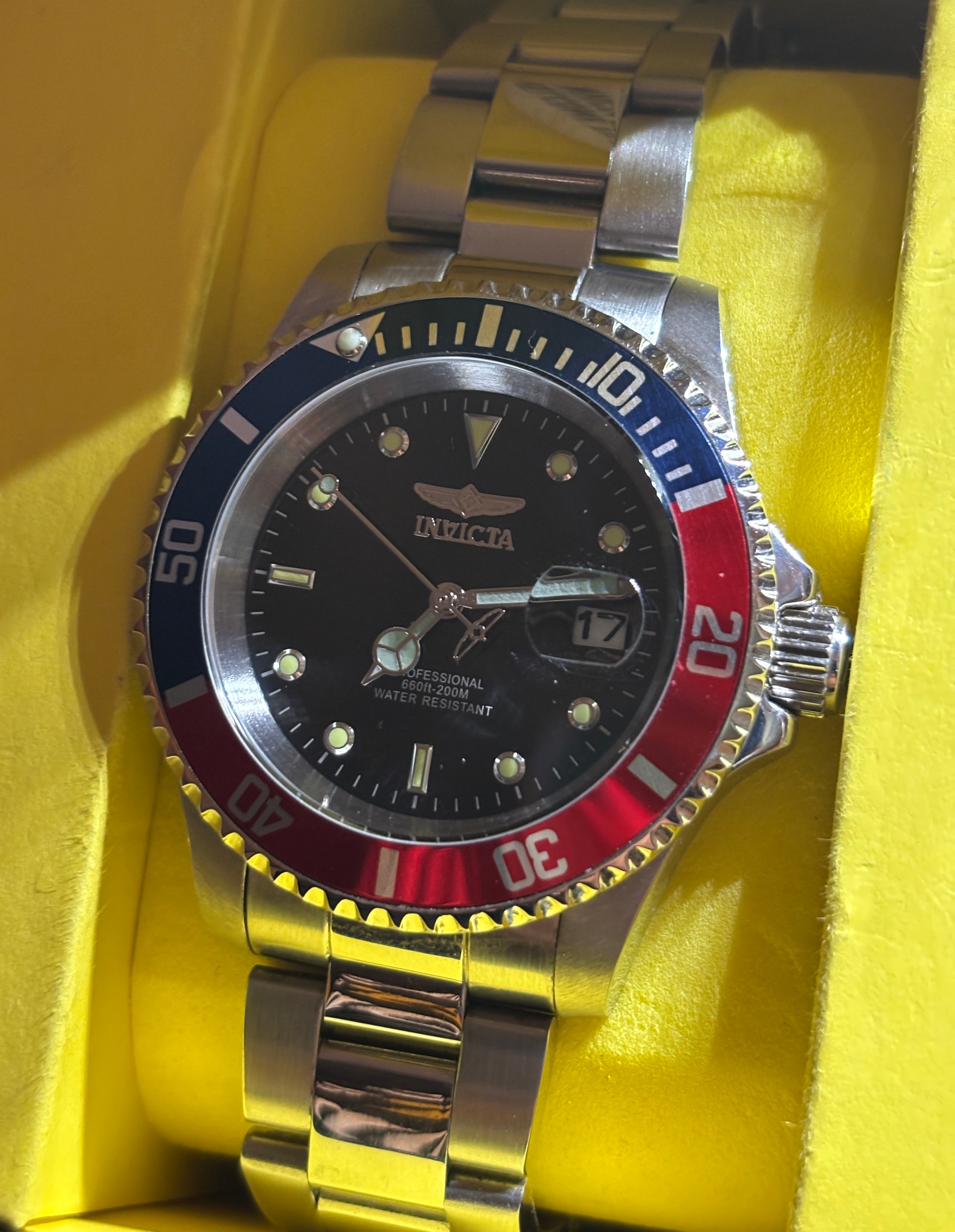 USED - Invicta Pepsi Watch – White Glove Watch Company
